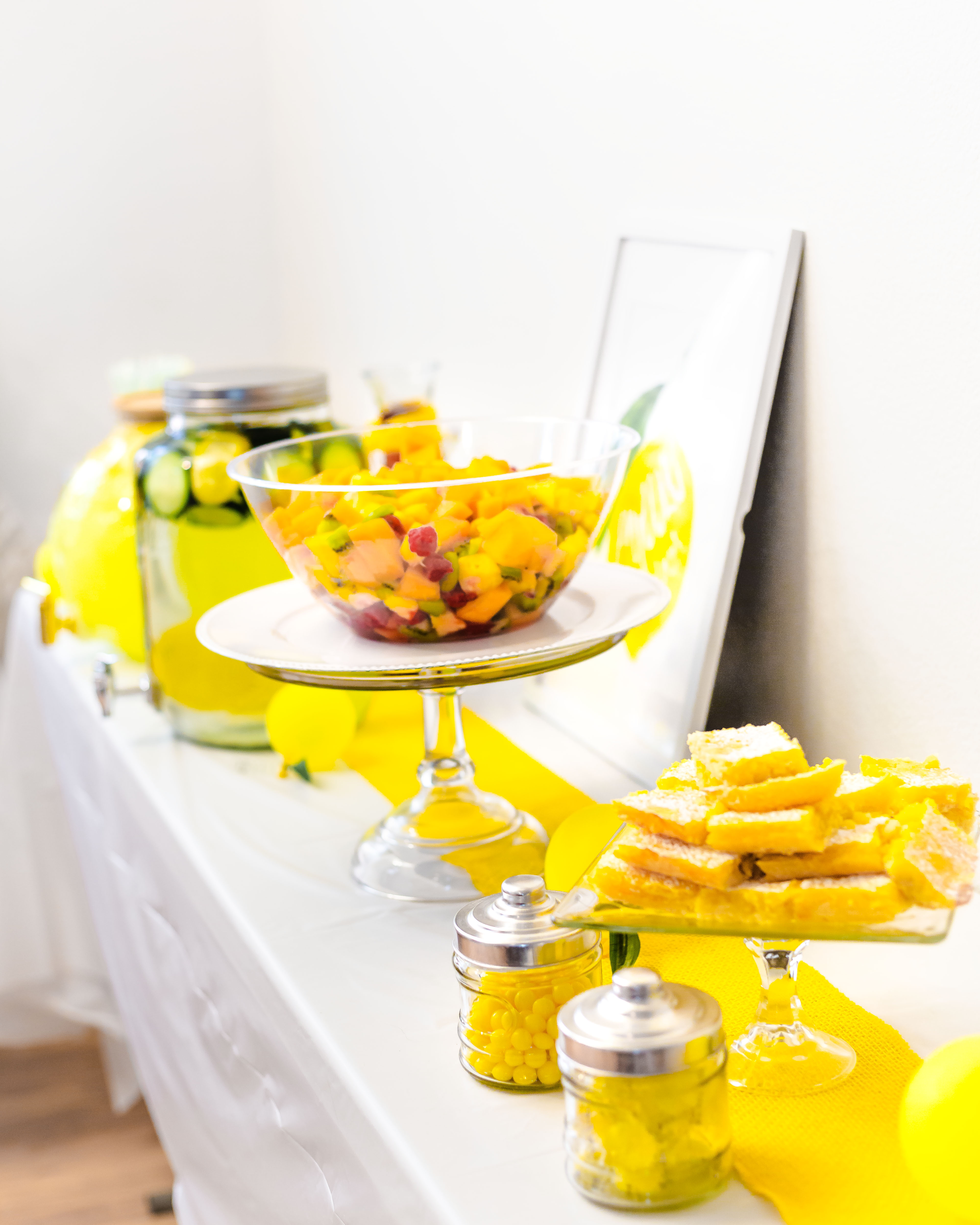 Summer Lemon Themed Party