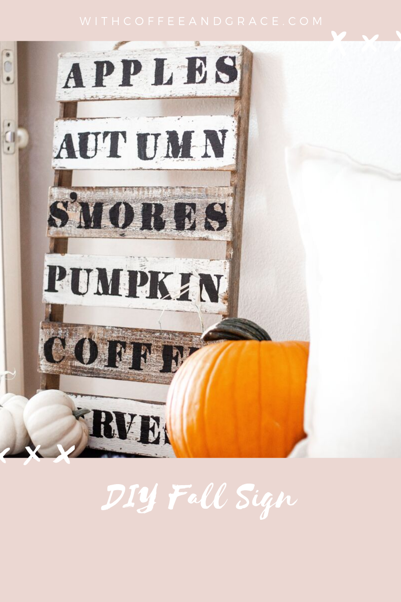 DIY Fall Sign!!