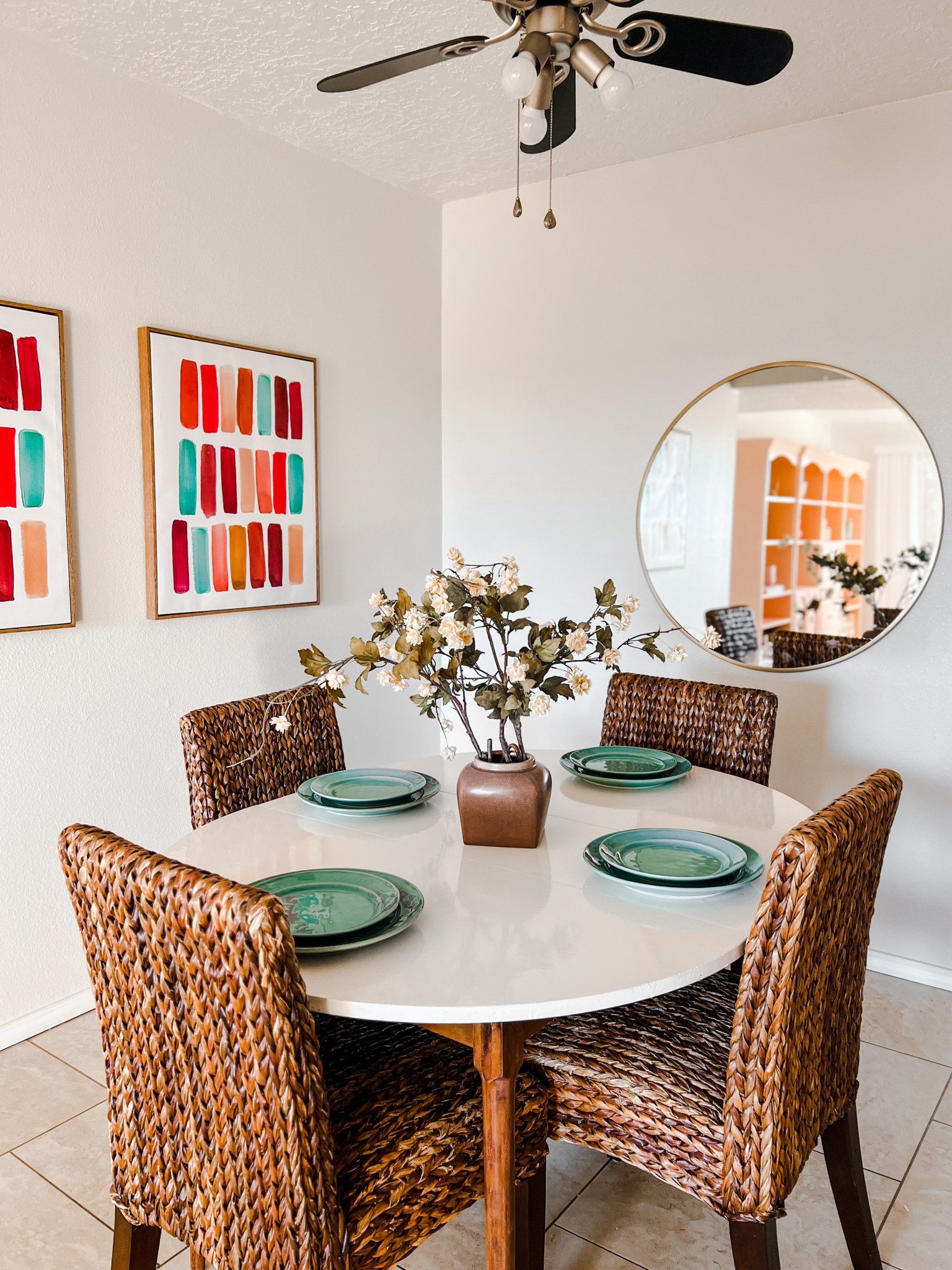 Dining Room Refresh with a $60 Thrift Store Table